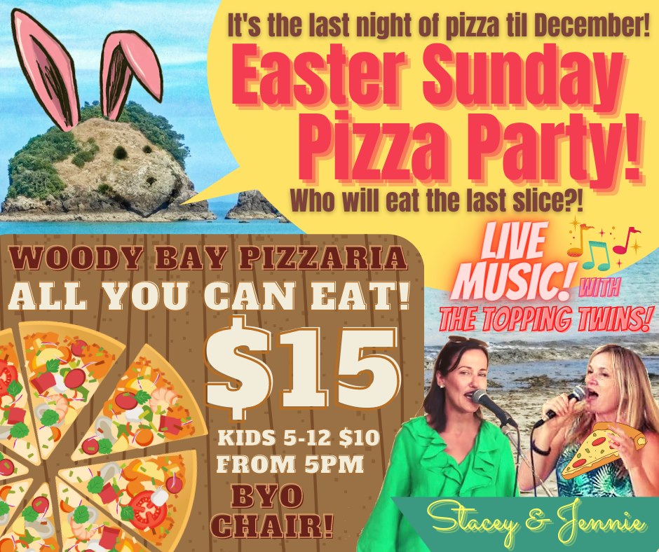 Easter Pizza Party! - Rakino Island